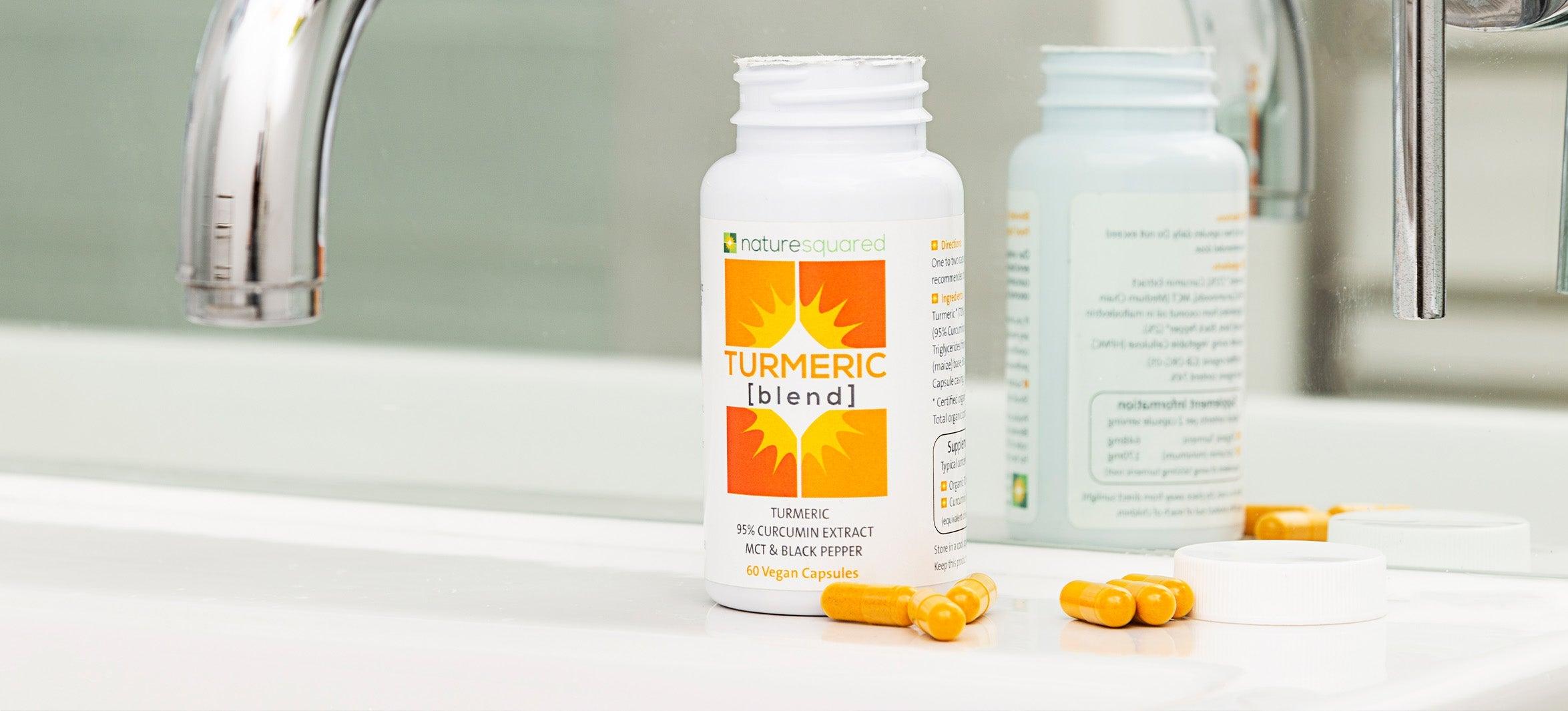 Turmeric [blend] Capsules – Nature Squared