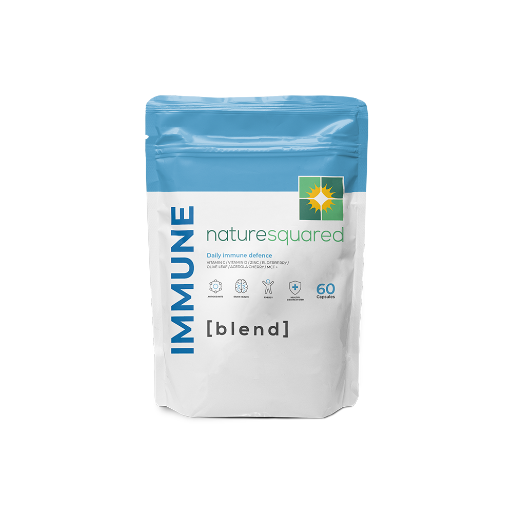 IMMUNE - Vitamin C, Zinc & Elderberry BLEND - Capsules – Nature Squared